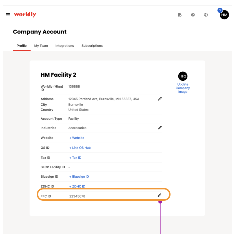 How to remove an FFC ID in Worldly – Worldly Training & Support