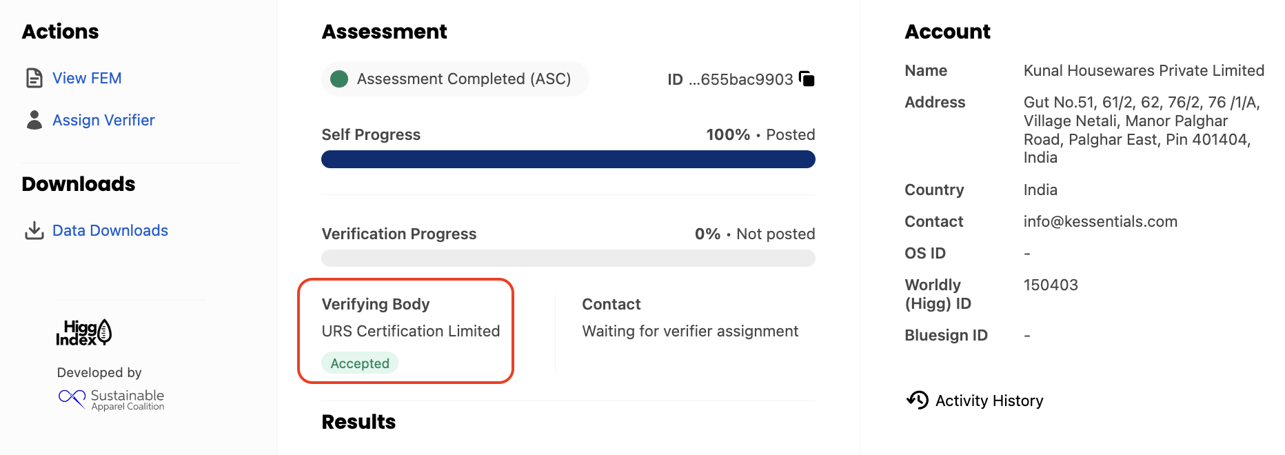 FEM: Verification Process – Worldly Training & Support
