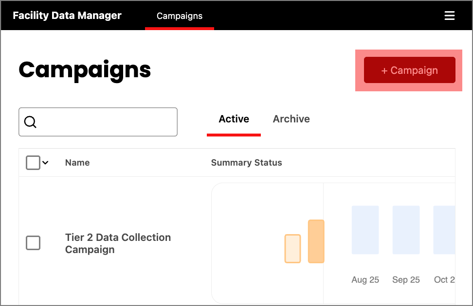 Facility Data Manager: Campañas – Capacitación y soporte de Worldly