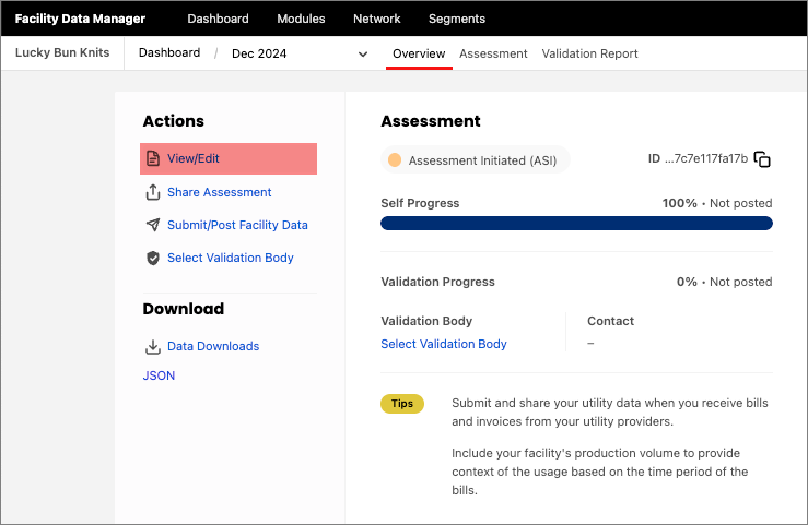 Facility Data Manager: General Overview – Worldly Training & Support