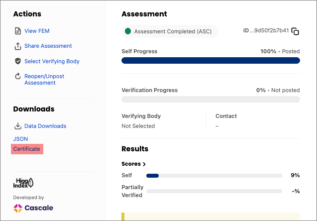 How to download an assessment completion certificate – Worldly Training ...