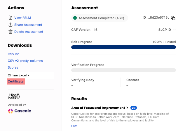 How to download an assessment completion certificate – Worldly Training ...