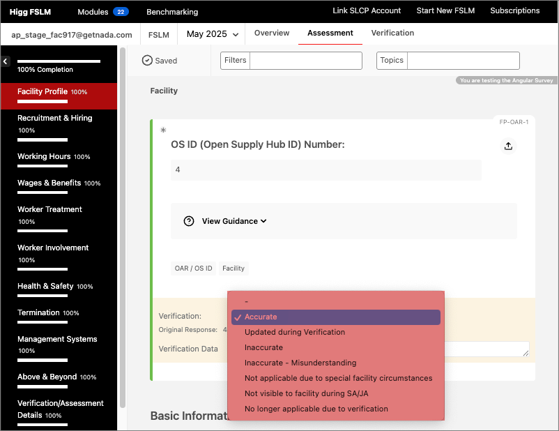 FSLM: Verification Process – Worldly Training & Support